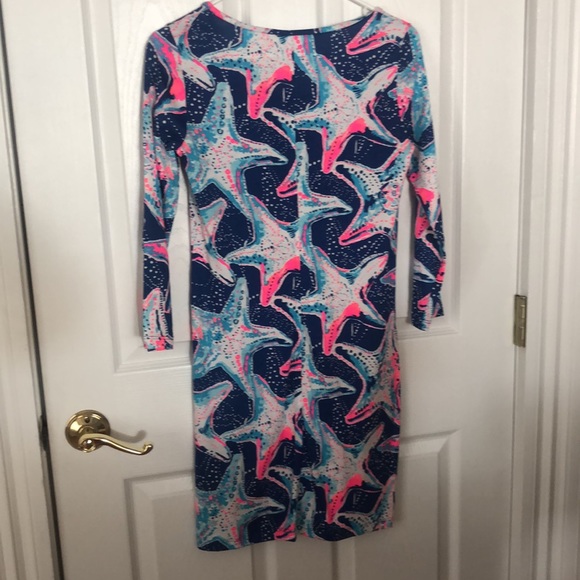 Lilly Pulitzer | Dresses | Lilly Pulitzer Starfish Print Cotton Dress ...